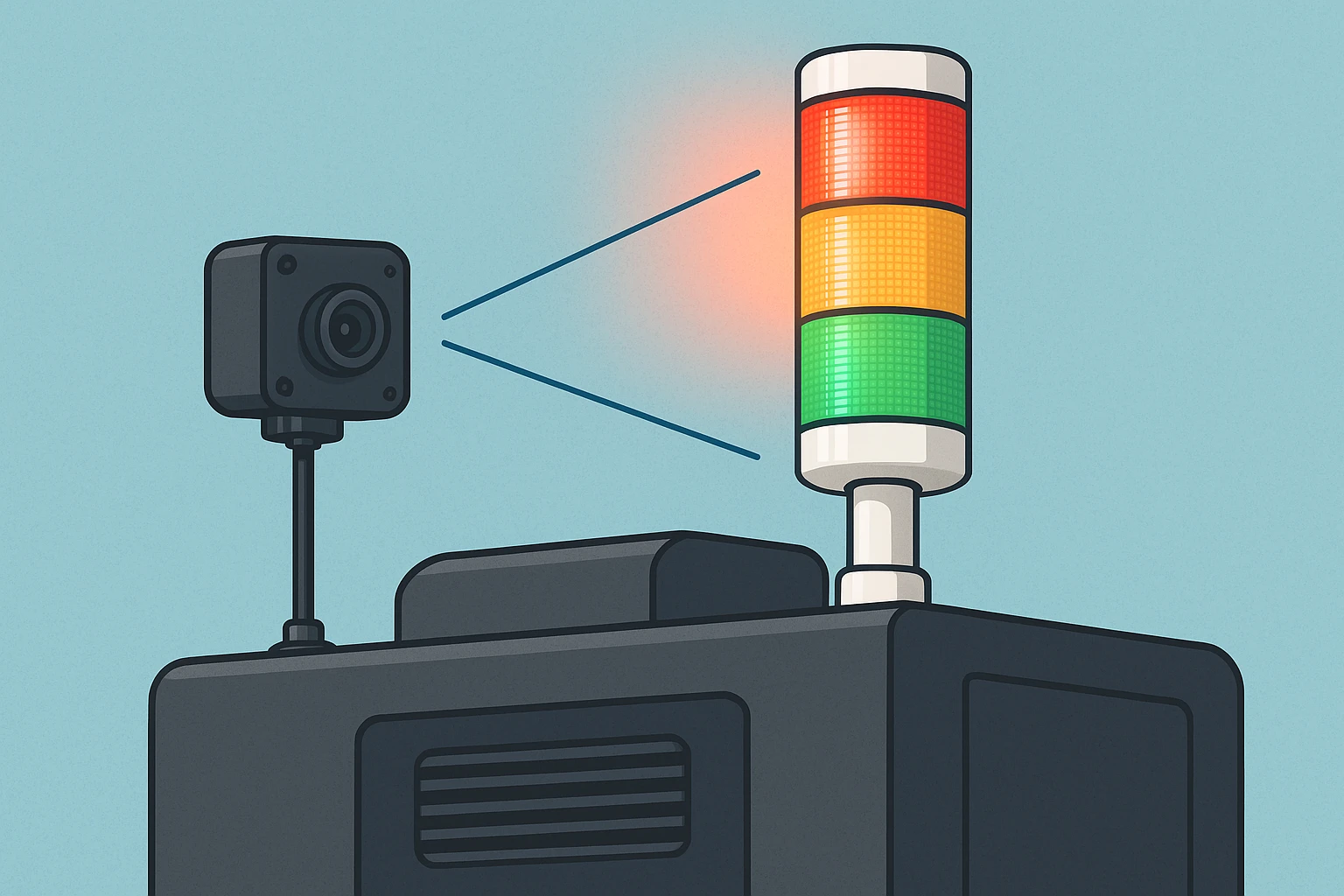 Smart Vision System – 경광등 인식 AI 카메라 세트 – 동아테크 R&D